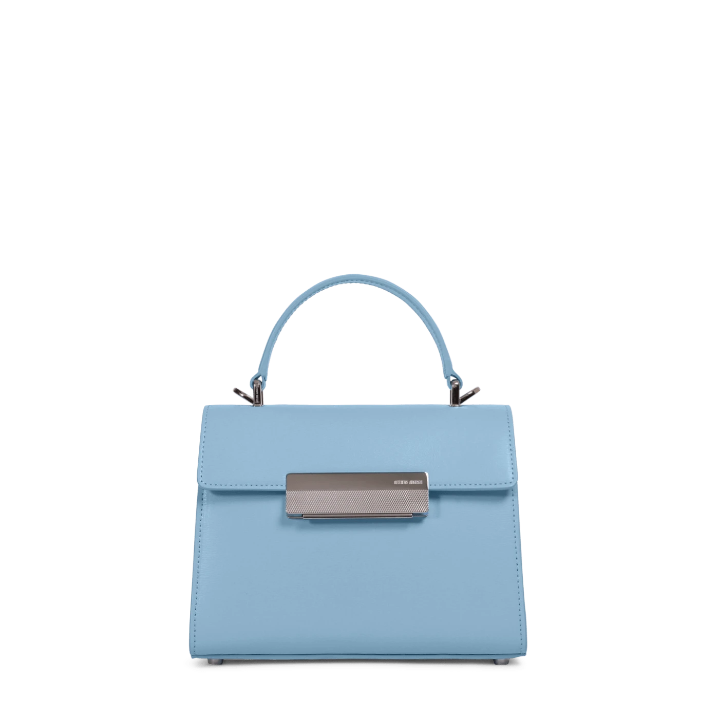 Mini Capucine Silver Edition - Light Blue Box Leather – Ateliers Auguste